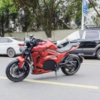 China 72V 3000W 5000W Mid Motor Electric Motorcycle for Adult Off Road Dirt Bike Sportbike for sale