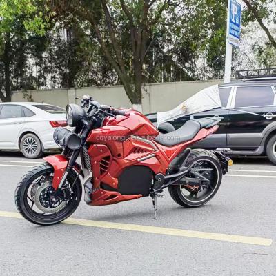 China 72V 3000W 5000W Mid Motor Electric Motorcycle for Adult Off Road Dirt Bike Sportbike for sale