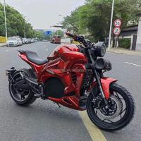 China 72V 3000W 5000W Mid Motor Electric Motorcycle for Adult Off Road Dirt Bike Sportbike for sale