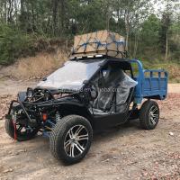 China ATV Four-Wheel Agricultural All-Terrain Desert Farmer's Vehicle with Bucket for sale