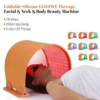 China Latest 216 Lamps & 8-Color Silicone LEDs-lights Therapy Facial & Neck & Body Beauty Machine for sale