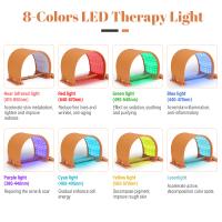 China Latest 216 Lamps & 8-Color Silicone LEDs-lights Therapy Facial & Neck & Body Beauty Machine for sale