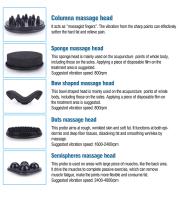 China Portable 5 Heads Massager Fat Burning Vibrating G5 Body Slimming G5 Vibration Massage Machine for sale