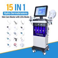 China Promotion 15in1 Skin Care Blackhead Removal Face Lift Hydra Beauty Facial Machine for sale