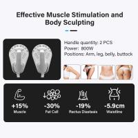 China Portable 2 Handles Skin Firming Emssing Body-sculpting Machine for sale