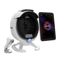 China 2 in 1 A6 3D Intelligent AI Face Skin Analyzer  with Microscopic Detector for sale