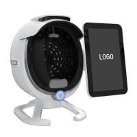 China 2 in 1 A6 3D Intelligent AI Face Skin Analyzer  with Microscopic Detector for sale
