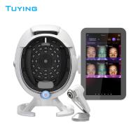 China 2 in 1 A6 3D Intelligent AI Face Skin Analyzer  with Microscopic Detector for sale