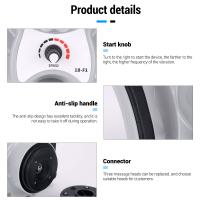 China 2024 Home Use G8 Body Slimming Massager 3 Different Massage Head Vibration G5 Body Shaping Machine JF628 for sale