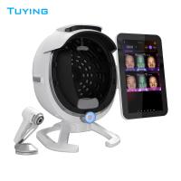 China 2024 New Design Beauty Salon Portable 3D Facial AI Scanner Home Use Skin Problem Analyzer Machine JC065 for sale