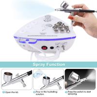China Ready Ship 2in1 Deep Cleaning Microdermabrasion Peel Hydra Dermabrasion Machine Oxygen Spray Facial Machine for sale
