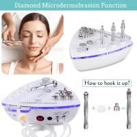 China Ready Ship 2in1 Deep Cleaning Microdermabrasion Peel Hydra Dermabrasion Machine Oxygen Spray Facial Machine for sale