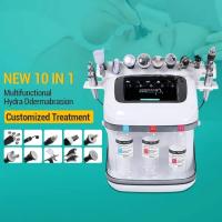 China Portable Hyro H2o2 Small Bubble Hydra Aqua Peel Facial Machine 10 in 1 for sale