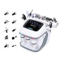 China Portable Hyro H2o2 Small Bubble Hydra Aqua Peel Facial Machine 10 in 1 for sale