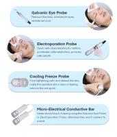 China 7 in 1 Galvanic Microcurrent Facial Machine Diamond Microdermabrasion Electroporation Mesotherapy Emssings Face Lift Machine for sale