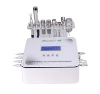 China 7 in 1 Galvanic Microcurrent Facial Machine Diamond Microdermabrasion Electroporation Mesotherapy Emssings Face Lift Machine for sale