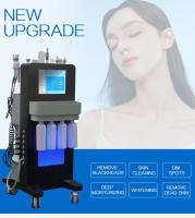 China Professional Spa 14in1 Korean Hydra Dermabrasion Facial Machine Hydro H2o2 Bubble Microdermabrasion Facial Machine for sale