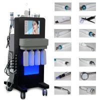 China Professional Spa 14in1 Korean Hydra Dermabrasion Facial Machine Hydro H2o2 Bubble Microdermabrasion Facial Machine for sale
