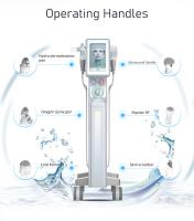 China 6 in 1 Micro Dermabrasion Skin Care Beauty Facial Machine for Skin Care with Visual Scrubber Handle for sale