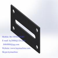 China Precision OEM CNC Milling graphite fiber CFRP Carbon fiber reinforced polymer  Smooth Surface Finish  China manufacturer China factory China producer for sale