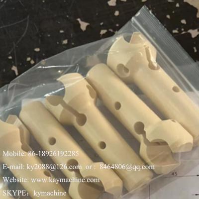 China PEEK shaft sleeve PEEK non-standard customization, polyetheretherketone mechanical processing special-shaped parts, customized PEEK plastic products  China manufacturer China factory China producer for sale