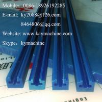 China Compact Curves UHMWPE component’s Plastic Chain guide wear strips Linear guide rails  Polyethylene wear strip UHMW Industrial Chain Guides  China manufacturer China factory China producer for sale