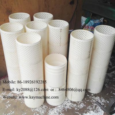 China PE plastic perforated plate cartridge sieve strainer mesh China manufacturer China factory China producer for sale