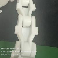 China PVDF Plastic Conveyor Plastic Roller Chain PC40 Double Row Chain RS50P Full PP Chain Flat Plate Chain Engineering Plastic Roller Chain Plastic Chain China manufacturer factory producer for sale