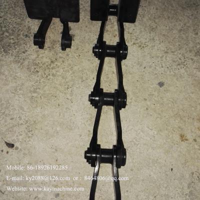 China injection molding manufacturer hot selling NH78 series air flotation machine plastic chain PP scraper plastic chain China manufacturer factory producer for sale
