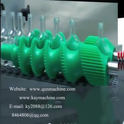 China MC nylon/UPE/UHMWPE screw to rotate the bottle can or container for sale