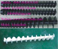 China plastics worm screws Worm screws able to divide onto two lines shaped containers. Screws able to rotate big cluster pack for sale