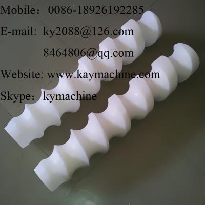 China Worm screw dividing unit able to divide onto two lines round or shaped bottles for sale