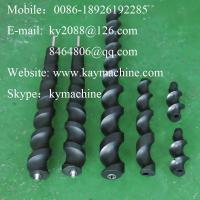 China black uhmwpe carried shaft plastic screw rod for bottle extruder CONVEYOR REPLACEMENT PARTS China manufacturer  factory for sale