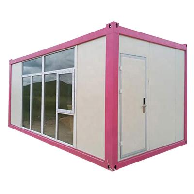 China Zontop chian factory Flat Pack modular prefab  House 5 Bedrooms with Container House for sale