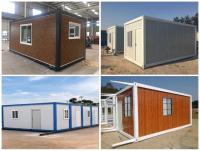 China Luxury 40ft Shipping Container Home With Steel Security Door for sale