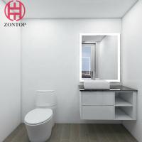 China Zontop Modern  Hurricane Proof  Quick Concrete Cheap  Low Cost Light Steel Bolt Container Office Prefab House Home for sale