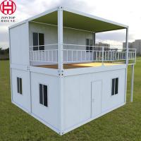 China Zontop Modern  Hurricane Proof  Quick Concrete Cheap  Low Cost Light Steel Bolt Container Office Prefab House Home for sale