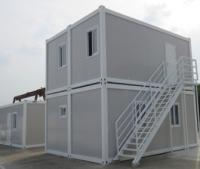China Zontop 20ft 40ft Luxury Two Storey Living Home  Prefab Container House Prefabricated Home for sale