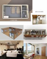 China Zontop China Manufactured  Steel Contemporary 20ft 40ft Prefabricated Home  Container Houses for sale