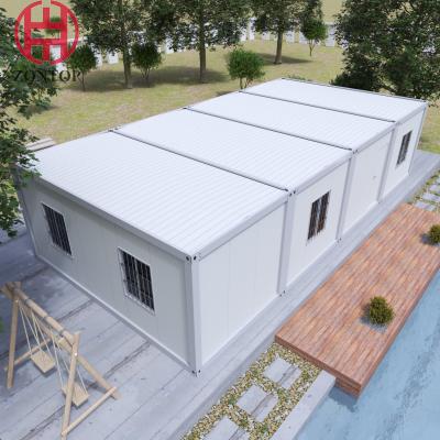 China Zontop Factory  Modern Prefabricated  Luxry Modular Glass  House  Prefab Container Home for sale