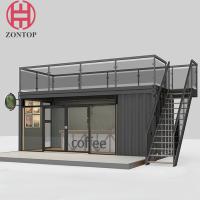 China Zontop China Two Storey Two Bedroom Prefabricated Home Shipping  40ft Luxury Container House for sale