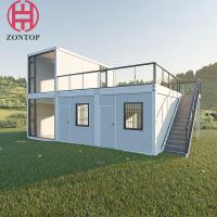 China Zontop China Hot Sale Luxury 20ft 40ft Modular  Prefabricated  Houses Container Homes for sale