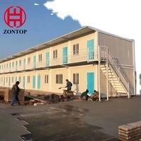 China Zontop Luxury China Modern New Home Prefab House Prefabricated Small Villa Container House for sale