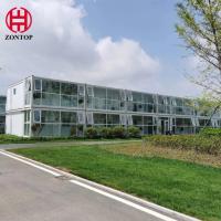 China Zontop Luxury China Modern New Home Prefab House Prefabricated Small Villa Container House for sale