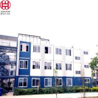 China Zontop ready modern easy assemble resort tiny 2 room prefabricated steel modular container prefab houses homes for sale