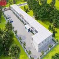 China Zontop ready modern easy assemble resort tiny 2 room prefabricated steel modular container prefab houses homes for sale