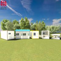 China Zontop ready modern easy assemble 40 ft story resort prefabricated  modular 20ft manufactured homes prefab house made for sale