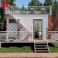 China Zontop ready modern easy assemble 40 ft story resort prefabricated  modular 20ft manufactured homes prefab house made for sale