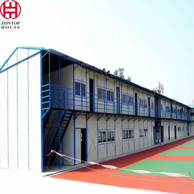 China Zonop China modern luxury storage detachable 2 room  prefabricated 20 ft  modular home container prefab house for sale