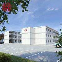 China Zontop 2 Story Modular Flat Pack Home Classroom Hospital Reception Hotel  Container House Prefab House for sale